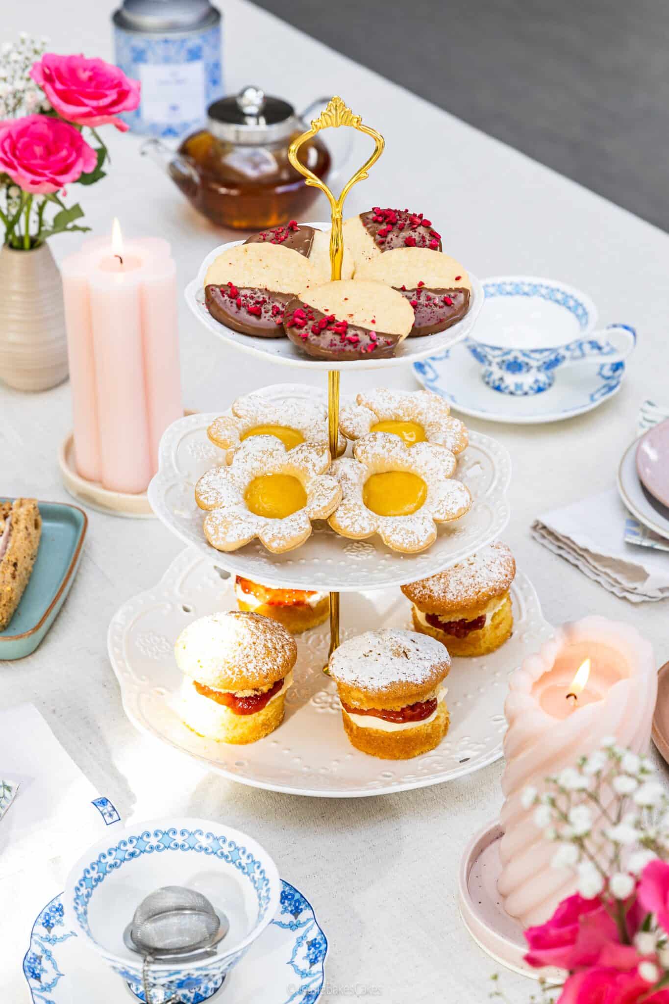 Homemade Afternoon Tea (how-to guide with recipes) - Jessie Bakes Cakes