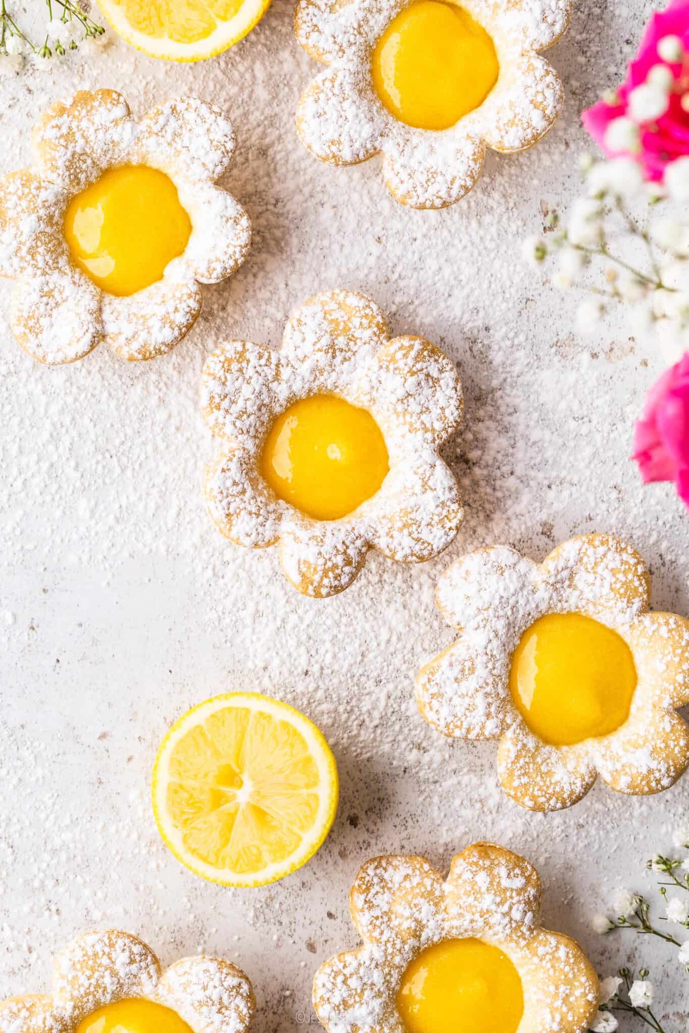 Mini Lemon Drizzle Loaf Cakes - Jessie Bakes Cakes