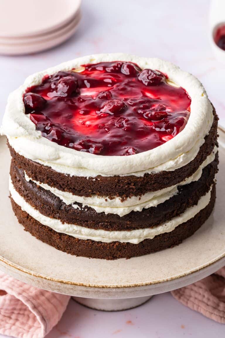 Black Forest Gateau Recipe - Jessie Bakes Cakes