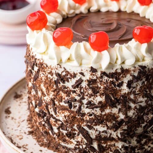 Black Forest Gateau Recipe - Jessie Bakes Cakes