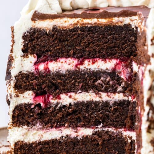 Black Forest Gateau Recipe - Jessie Bakes Cakes