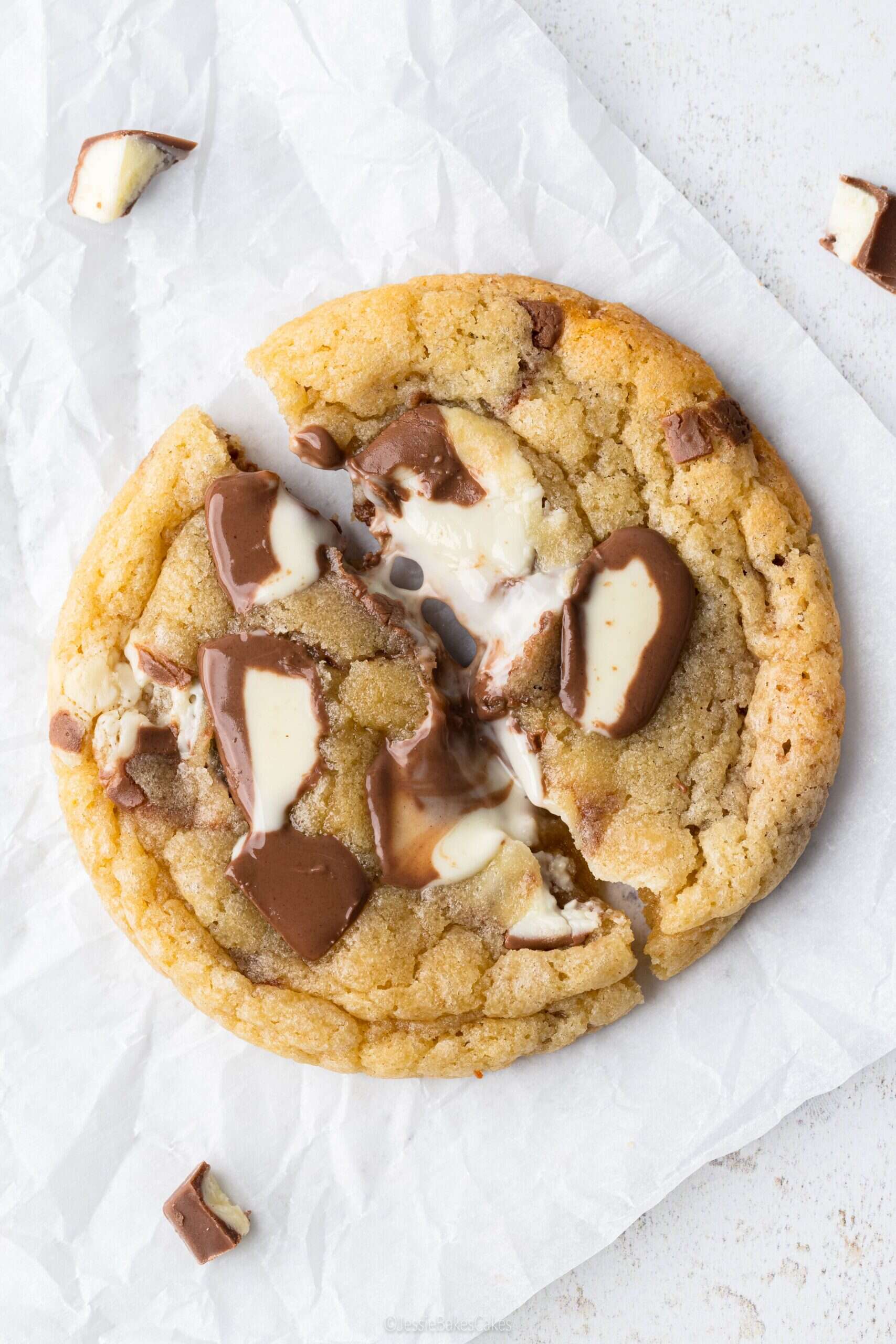 Kinder Cookies Recipe - Jessie Bakes Cakes