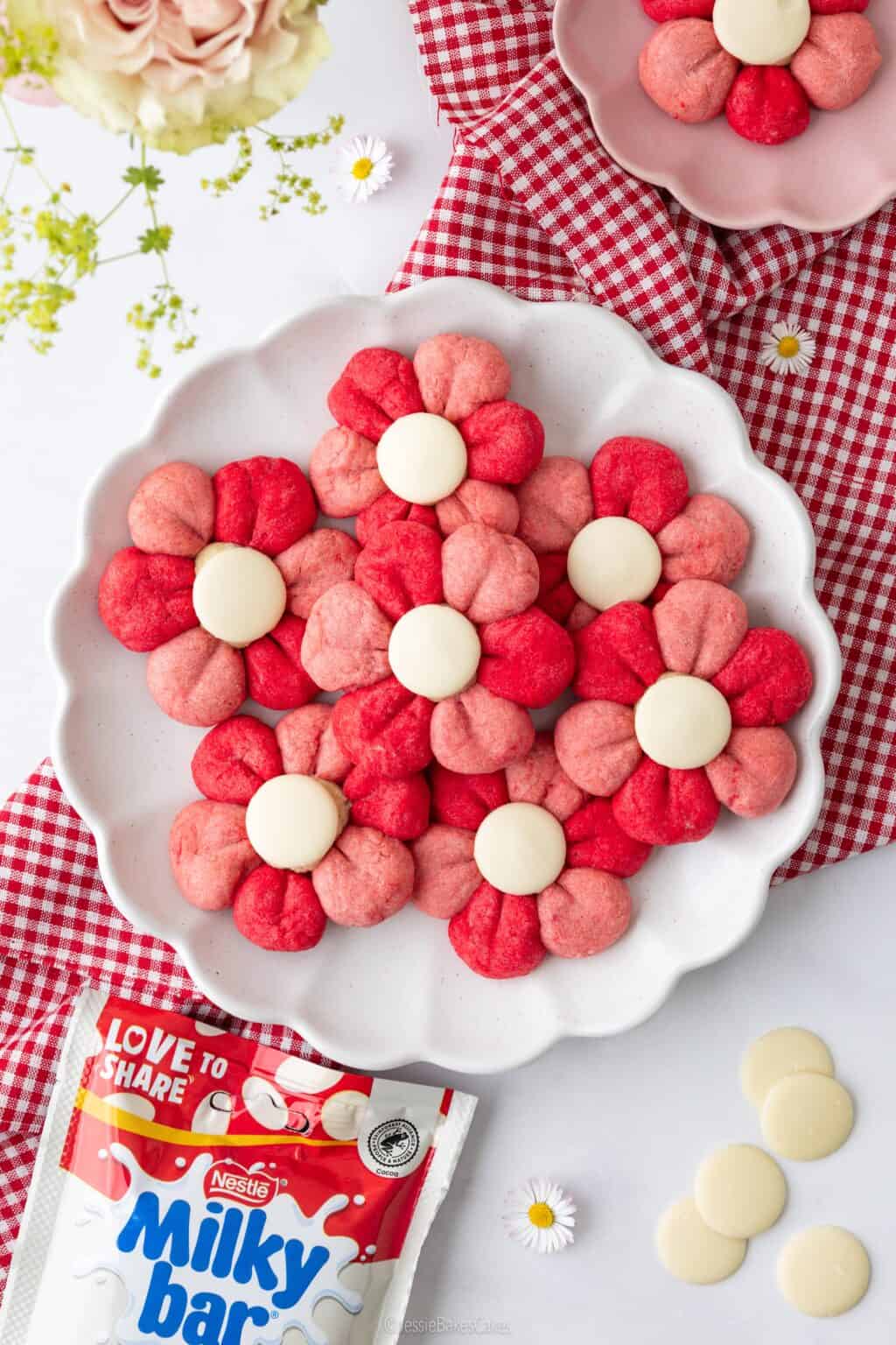 Blossom Flower Cookies - Jessie Bakes Cakes