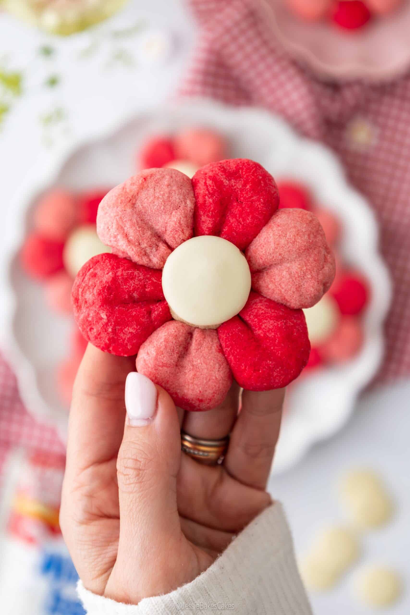 Blossom Flower Cookies - Jessie Bakes Cakes