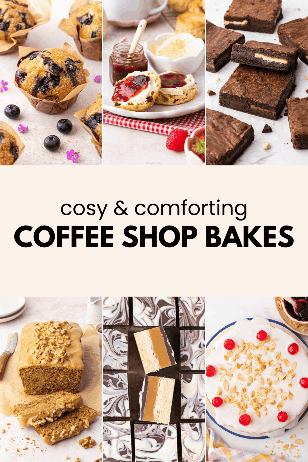 Coffee Shop Desserts - Jessie Bakes Cakes