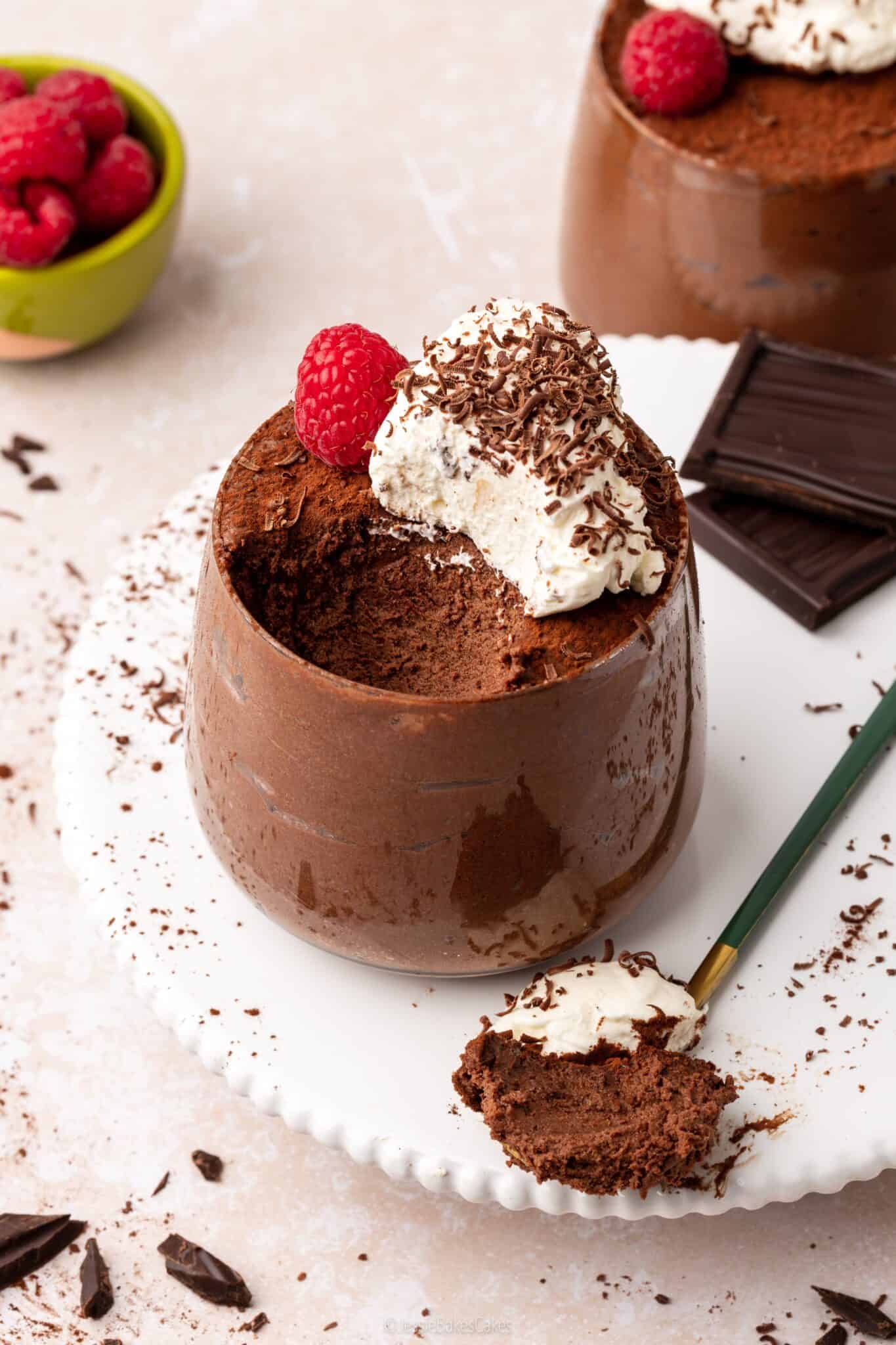 Easy Chocolate Mousse - Jessie Bakes Cakes